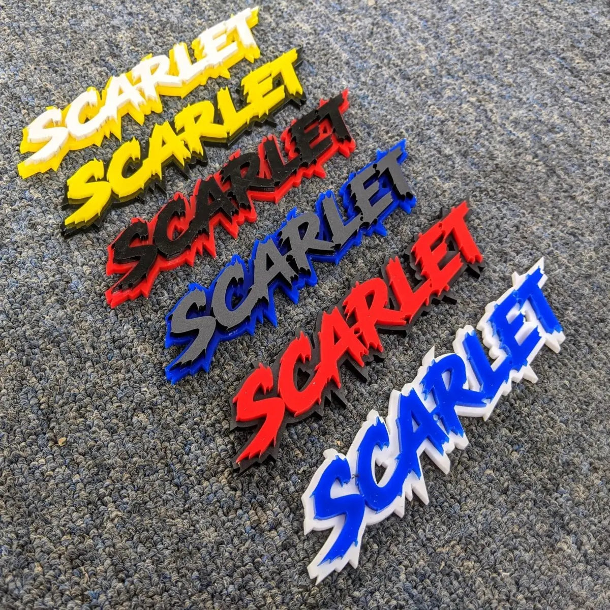 Custom Text Products – Atomic Car Concepts