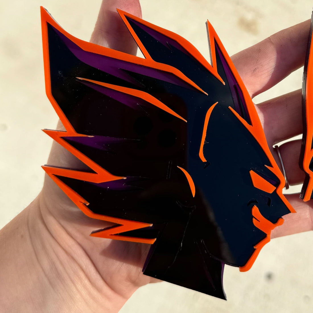 Vegeta Inspired Icon Badge - Tape Mount – Atomic Car Concepts