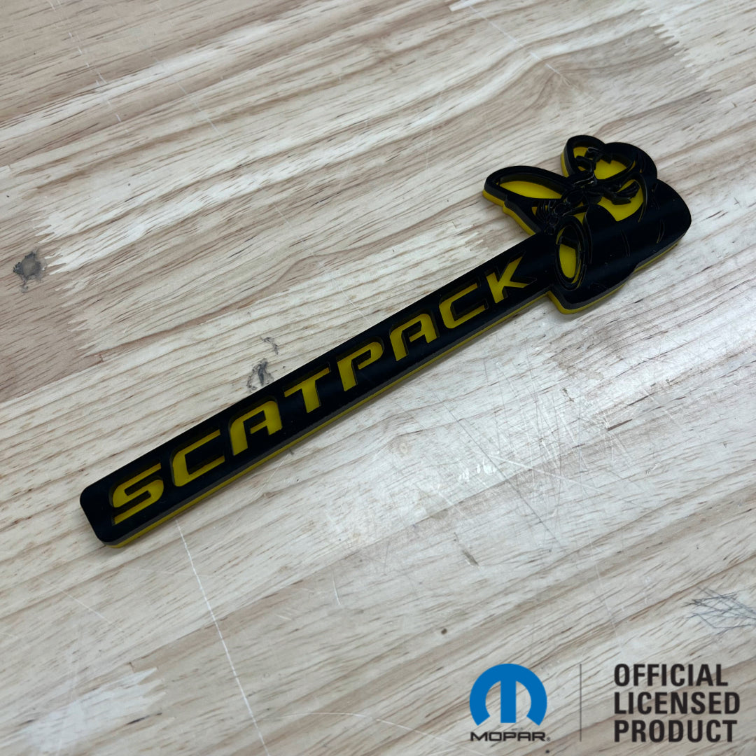 Scatpack® Badge - Grille or Body Mount - Officially Licensed Product ...