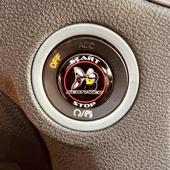 Scat Pack® Engine Start Button Overlay - Officially Licensed Product ...