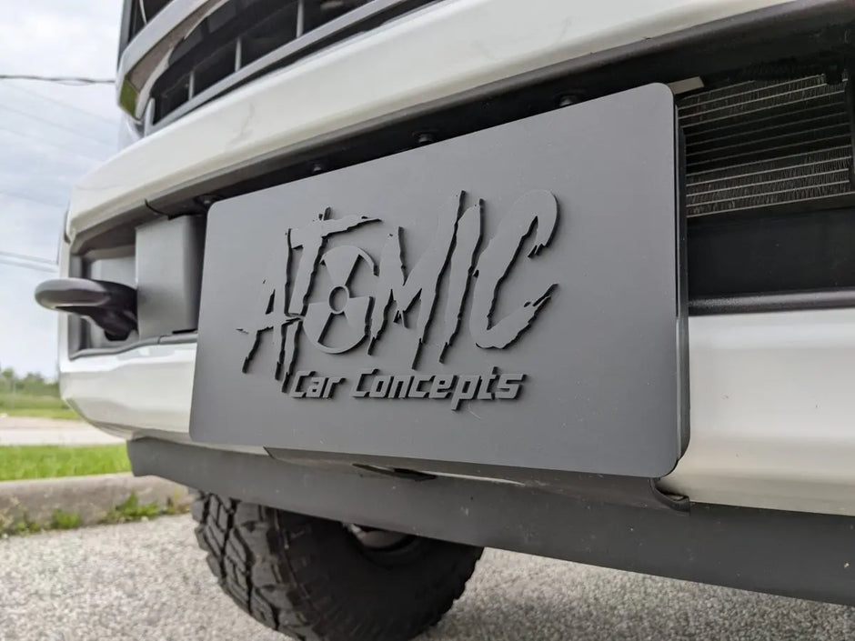 License Plate Accessories – Atomic Car Concepts