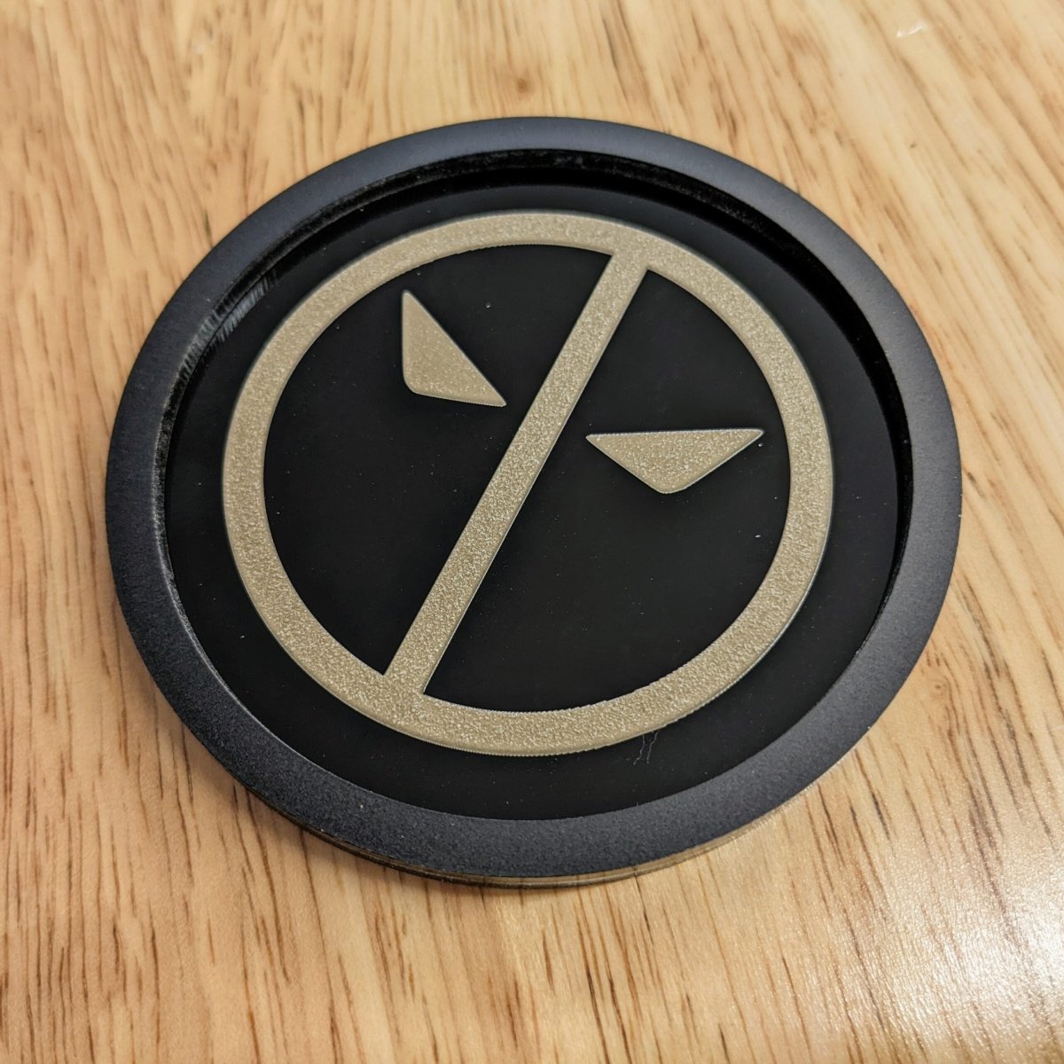 Cupholder Bottom - Deadpool - Black – Atomic Car Concepts