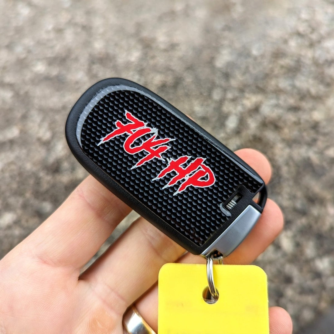 Custom Text Key Fob Decal - Fits Many Dodge®, Jeep® and RAM® Keys ...