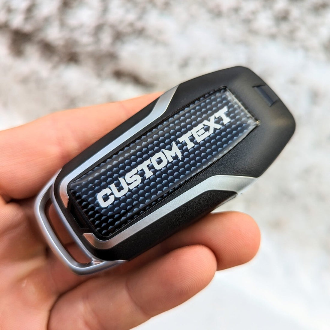 Custom Text Key Fob Inlay Decal - Fits Mustang® and Multiple Ford® Key ...