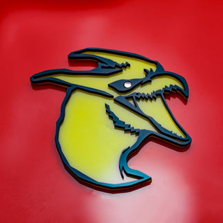 Fully Custom Car Emblem - Stacked Design - Design Your Own - Custom Mo ...