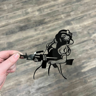 Fully Custom Car Emblem - Stacked Design - Design Your Own - Custom Mo ...