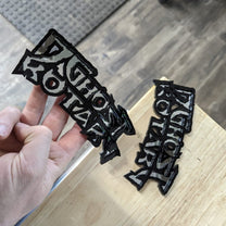 Fully Custom Car Emblem - Stacked Design - Design Your Own - Custom Mo ...