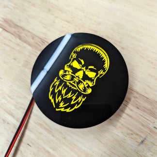 Fully Custom LED Light Up Car Emblem Medallion - Design Your Own - Cus ...