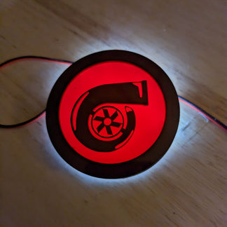 Fully Custom LED Light Up Car Emblem Medallion - Design Your Own - Cus ...