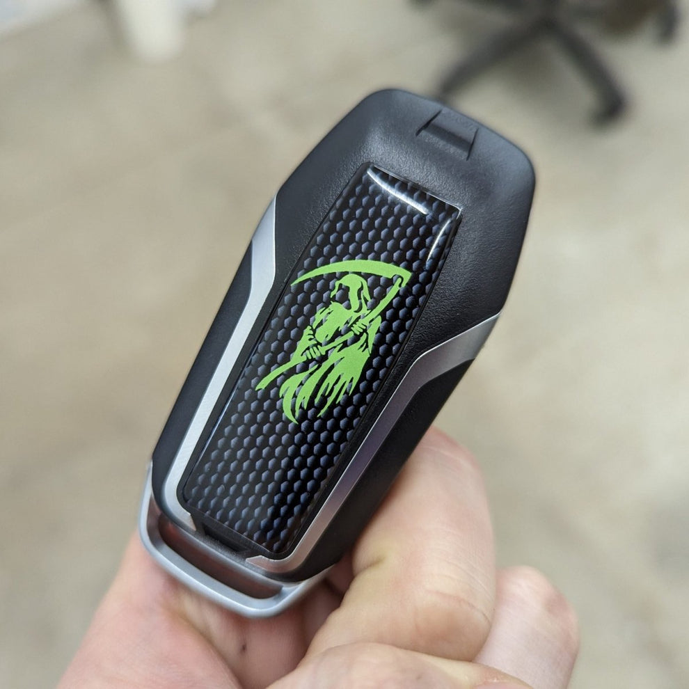 Reaper Key Fob Inlay Decal - Fits Mustang® and Multiple Ford® Keys ...