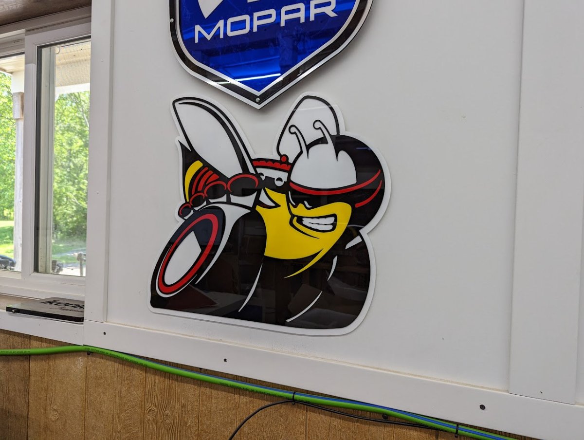 Scat Pack® Garage Sign - Officially Licensed Product – Atomic Car Concepts
