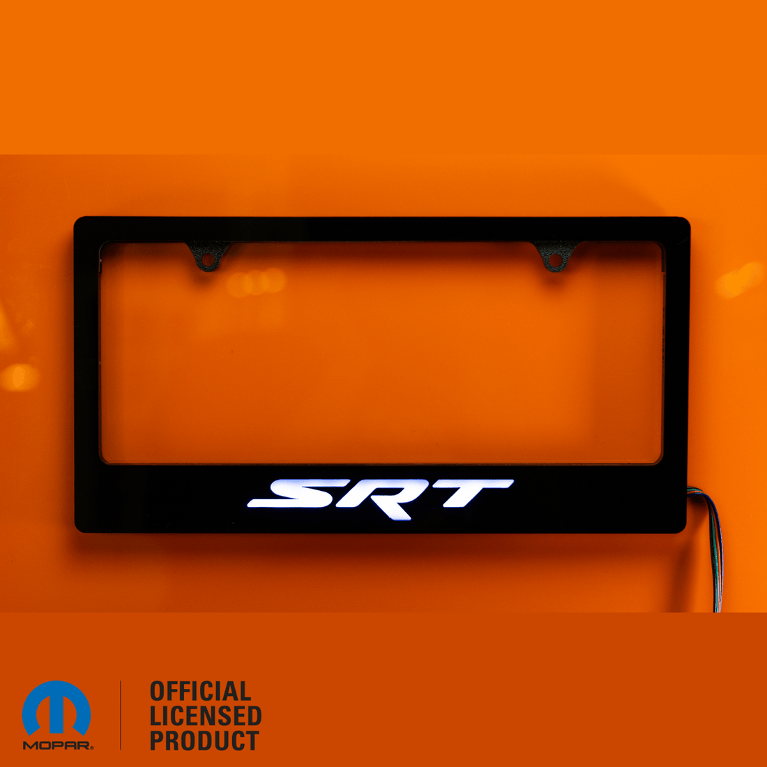 SRT® LED License Plate Border Frame - Officially Licensed Product ...
